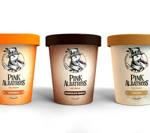 'Pink Albatross' busca posicionarse en helados prémium veganos